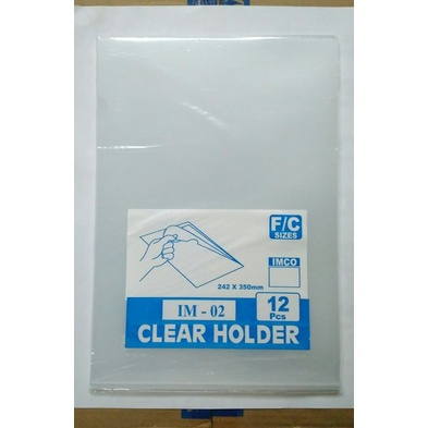 Jual MAP L IMCO F4 (FOLIO)/ FILE HOLDER BENING IMCO/ CLEAR HOLDER IMCO ...