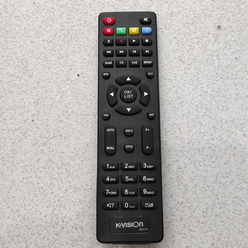 Jual Remote KVISION BROMO C2000 Original ASLI / Remot K Vision | Shopee ...