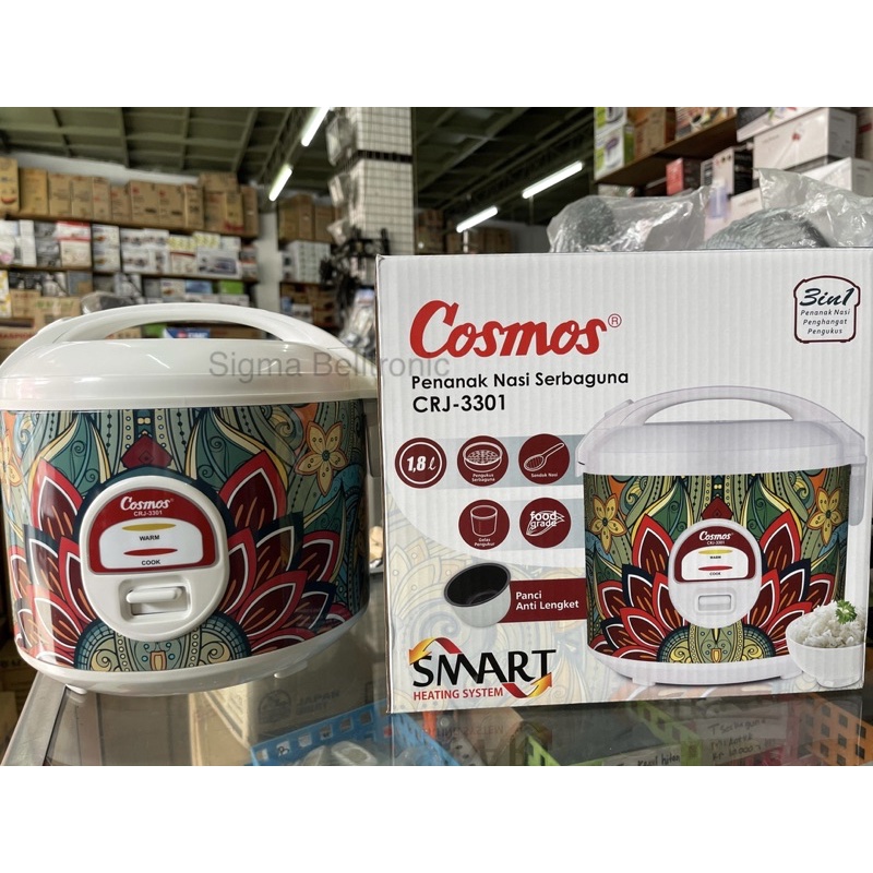 Jual Magic com Cosmos 1,8 liter CRJ-3301/3301N Rice cooker penanak nasi ...