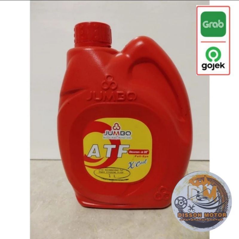 Jual ATF OLI TRANSMISI JUMBO / POWER STEERING FLUID 1Ltr ATF JUMBO ...