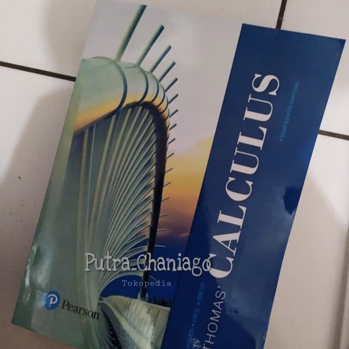 Jual Buku Thomas Calculus 14th Fourteenth Edition By Hass Shopee Indonesia