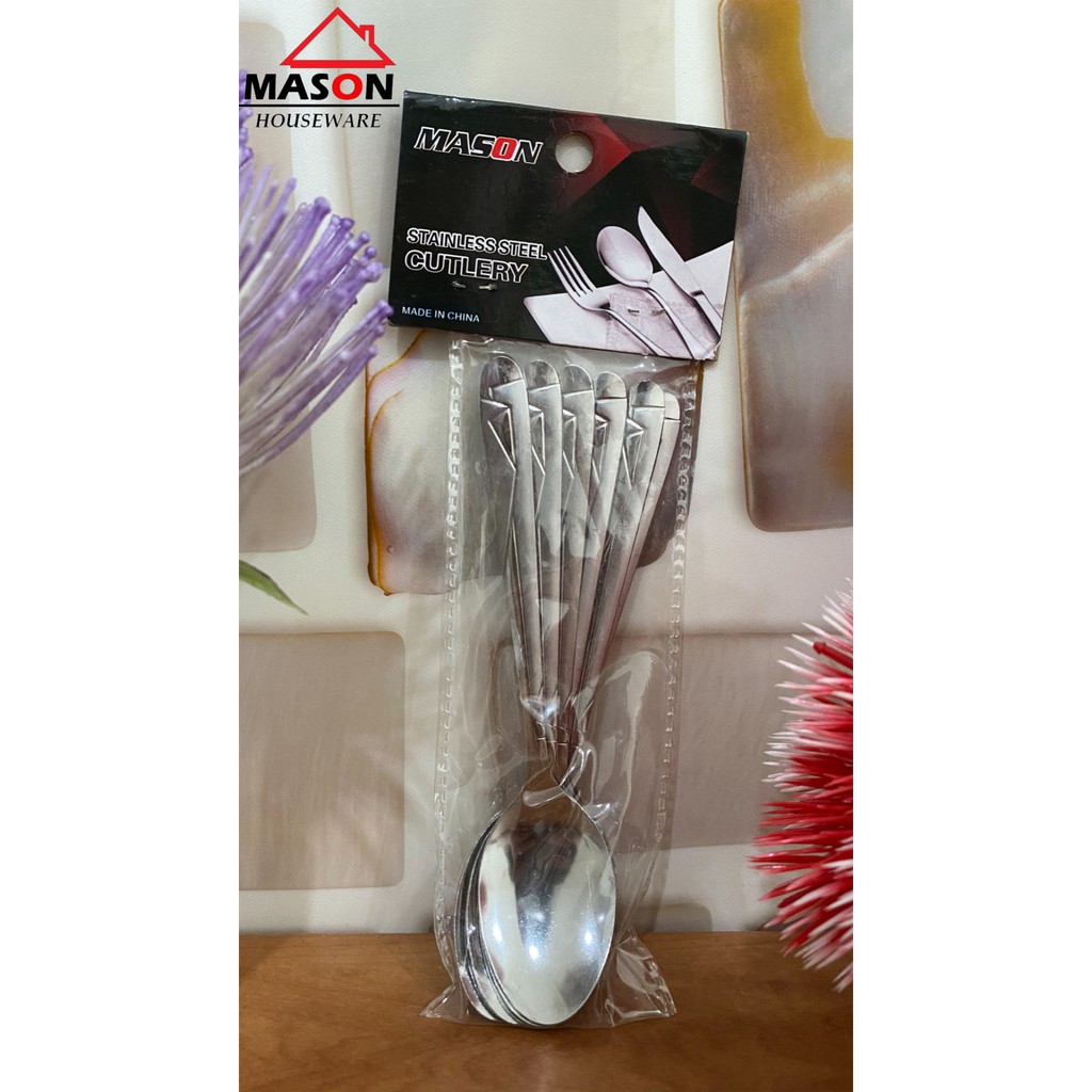 Jual Mason SENDOK TEH / SENDOK KECIL / SENDOK STAINLESS MASON MOTIF ...