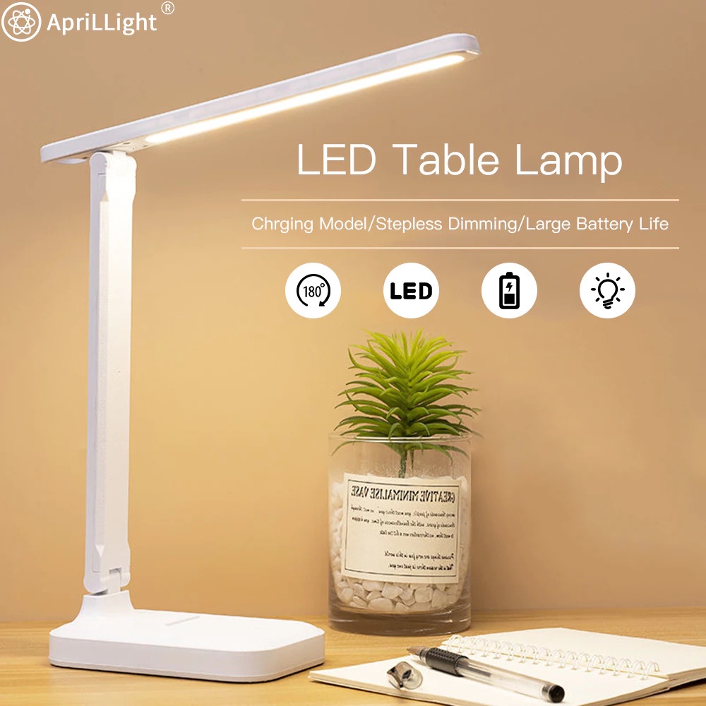 Jual POM Desk Lamp Touch Control V3 Lampu Baca Kerja Membaca Tidur ...
