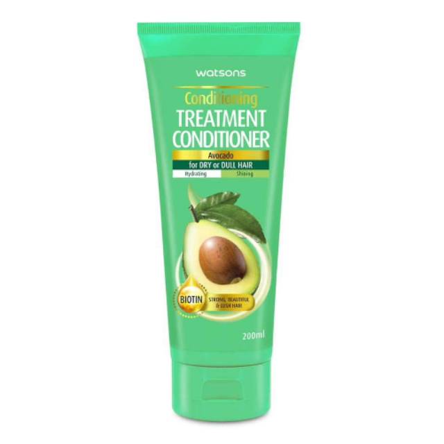 Jual Watsons Avocado Conditioning Treatment Conditioner 200ml | Shopee ...