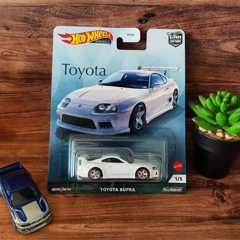 Jual Hot Wheels Premium Toyota Supra Putih | Shopee Indonesia