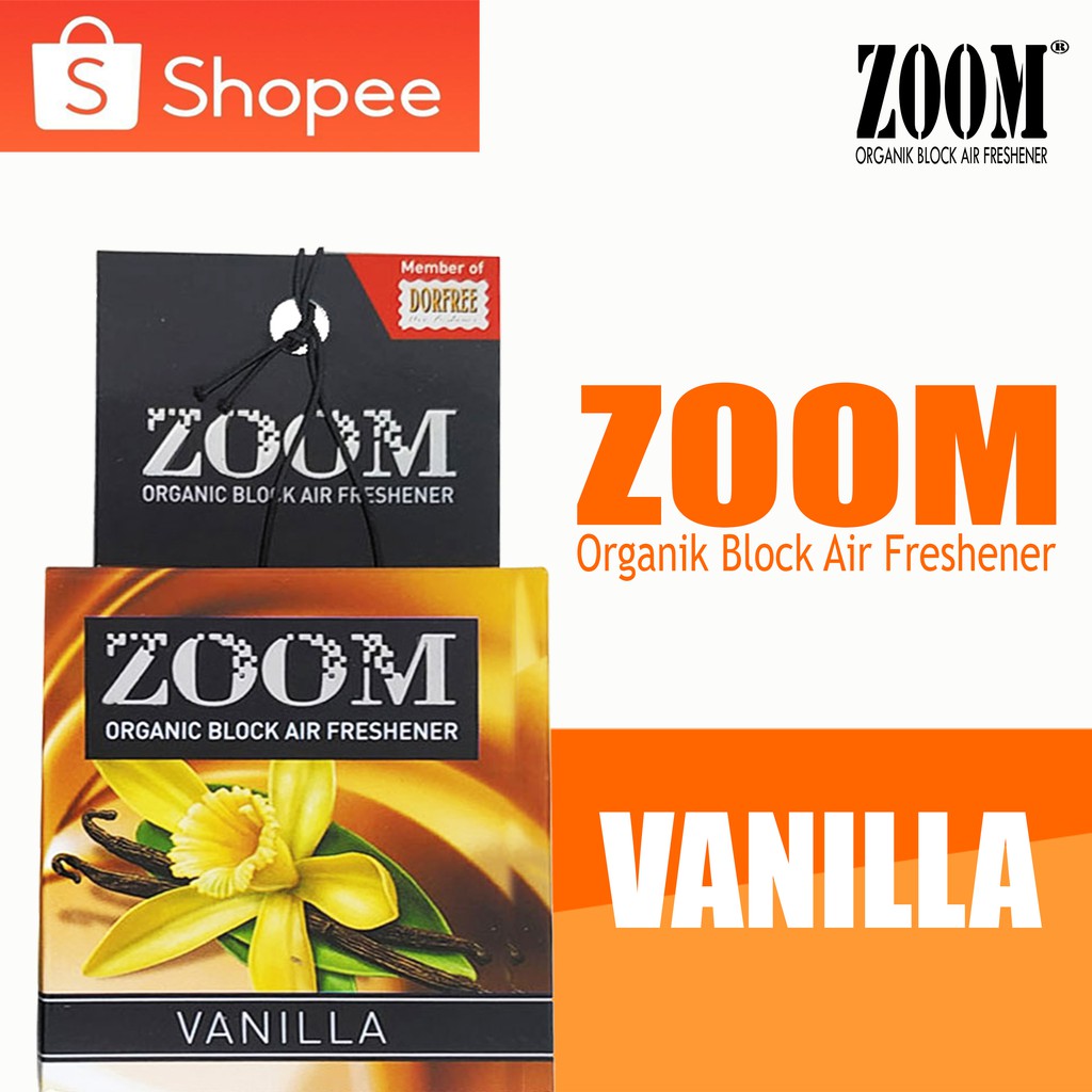 Jual ZOOM ORGANIC BLOCK PARFUM PENGHARUM DAN PEWANGI MOBIL - VANILLA ...