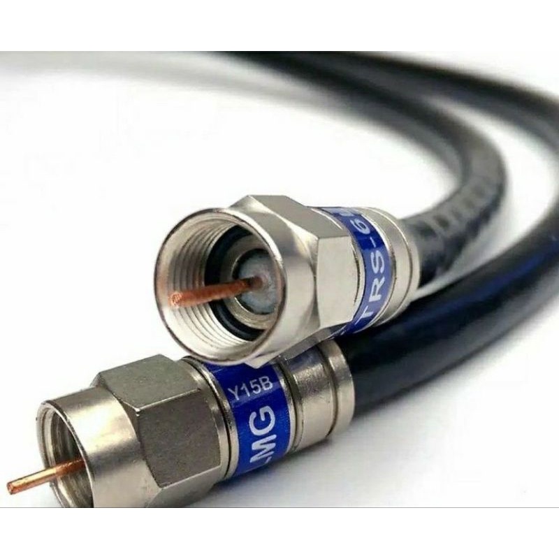 Jual KABEL ANTENA RG6 DENGAN KONEKTOR BELDEN BIRU | Shopee Indonesia