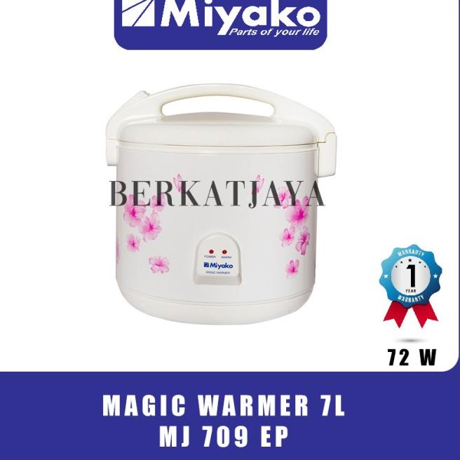 Jual V Miyako MJ 709 EP Magic Jar Rice Warmer 7 Liter (Trending ...
