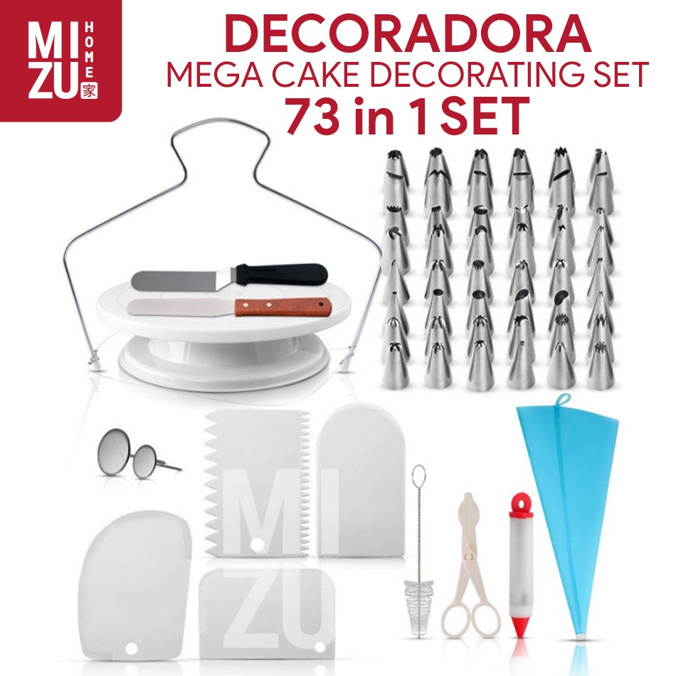 Jual DECORADORA 73in1 SET Cake Decorating MEGA Set Dekorasi Kue Super ...