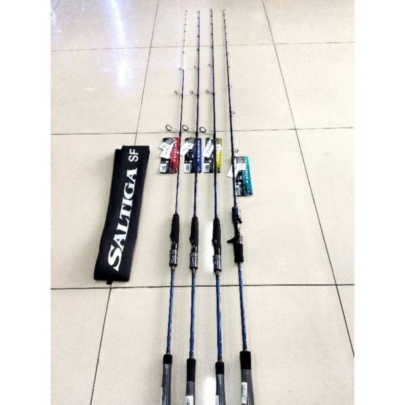 Jual Joran Jigging SALTIGA SF 62gamePe 0.5-1.5|62MS Pe 1-2|63MHS Pe 2-3|62MB Pe 1-2|SPINNING ...