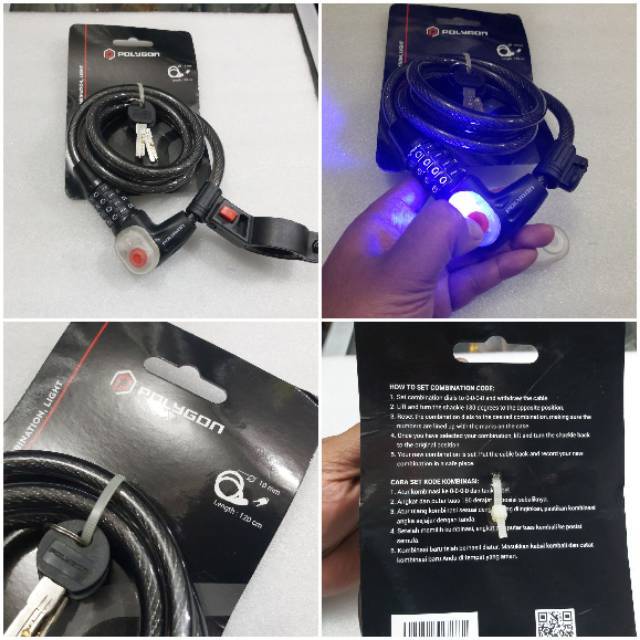 Jual KUNCI SEPEDA POLYGON KOMBINASI ANGKA DAN BISA PAKAI ANAK KUNCI ...