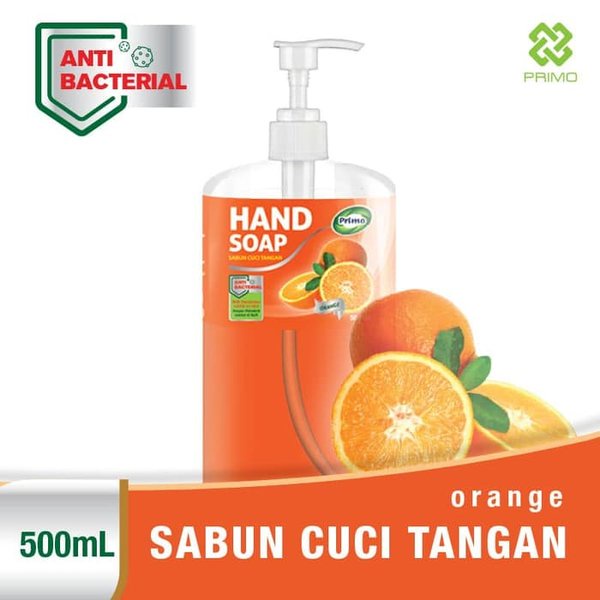 Jual Primo Hand Soap Orange 500Ml | Shopee Indonesia