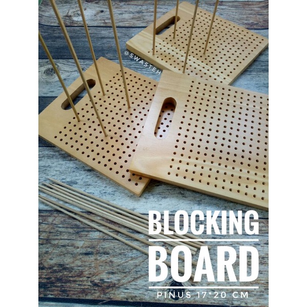 Jual Blocking board/papan blocking murah untuk rajut/rajutan/granny ...