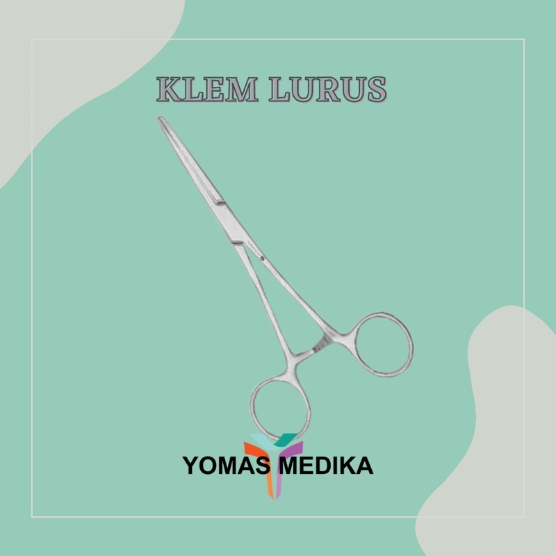 Jual Klem Lurus Instrumen Bedah Partus Minor Set | Shopee Indonesia
