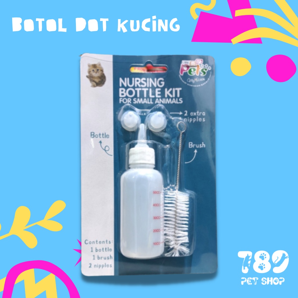 Jual Botol Dot Kucing Anjing Nursing Bottle Kit Kitten Botol Susu Anak ...