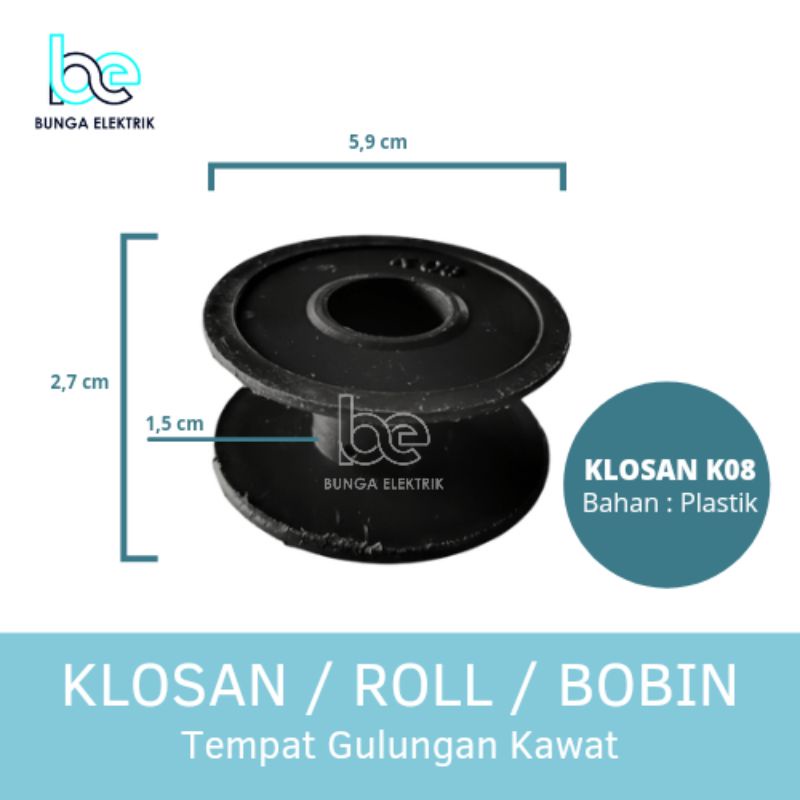 Jual KLOSAN BOBIN ROLL GULUNGAN KAWAT K08 | Shopee Indonesia