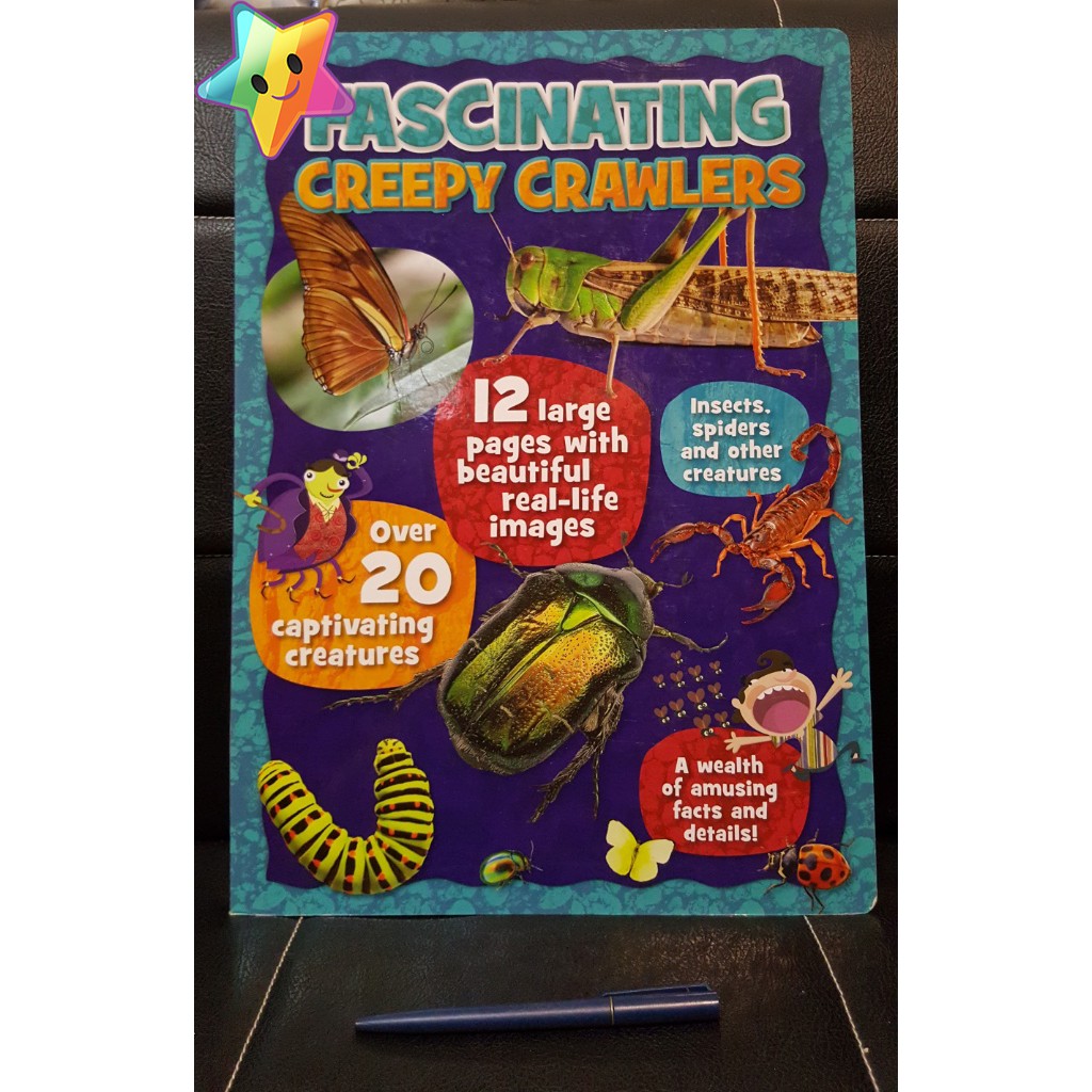 Jual NEW - Fascinating Creepy Crawlers Board Book | Shopee Indonesia