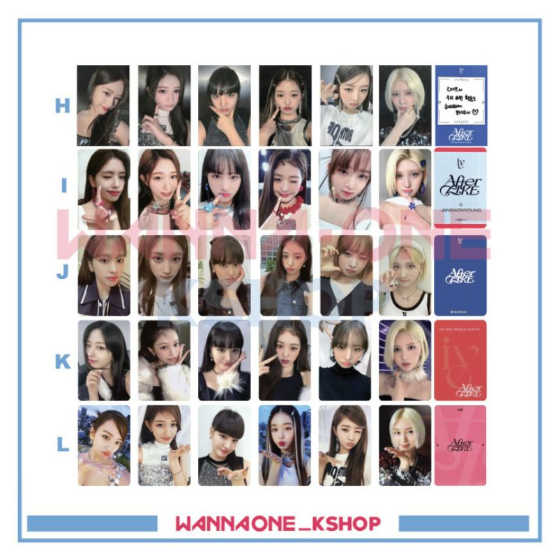 Jual photocard IVE POB After Like album wonyoung leeseo liz rei yujin gaeul | Shopee Indonesia
