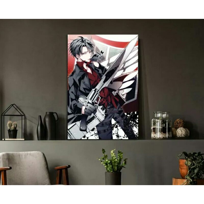 Jual Poster Dinding Anime AOT/Hiasan Dinding Rumah Anime Attack on ...