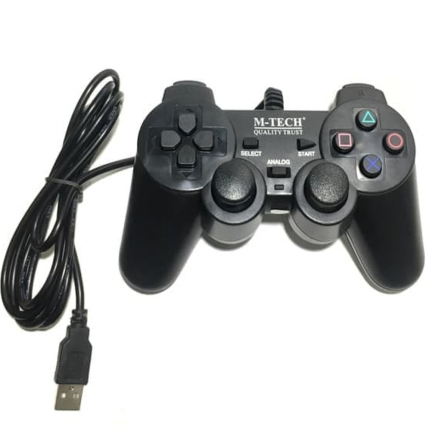 Jual M-Tech Gamepad Single Hitam - Joystik USB single hitam | Shopee ...