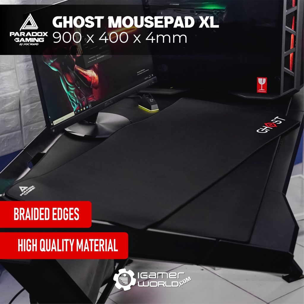 Jual Paradox Ghost XL Gaming Mousepad | Shopee Indonesia
