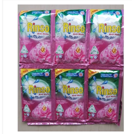 Jual (7 PCS) RINSO CAIR SACHET / 1 RENCENG BELI 6 GRATIS 1 | Shopee ...
