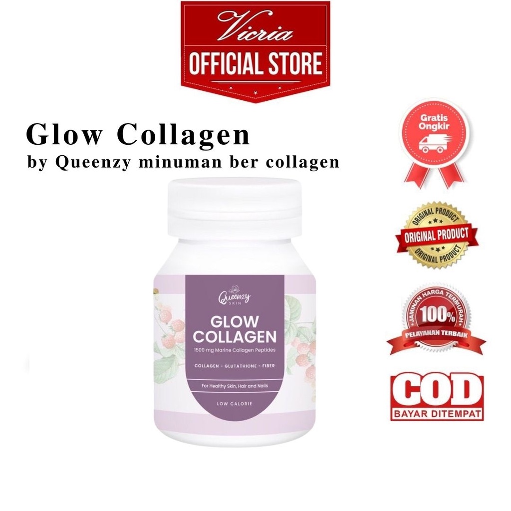 Jual Glow Collagen by Queenzy minuman ber collagen | Shopee Indonesia