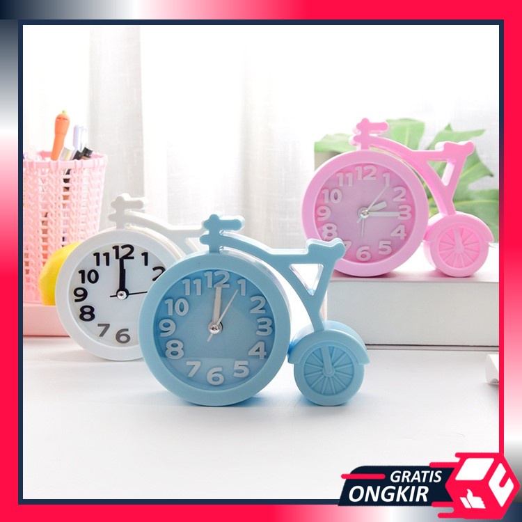 Jual Gratis Ongkir - J5476 Jam Beker Sepeda Alarm / Jam Beker Sepeda ...