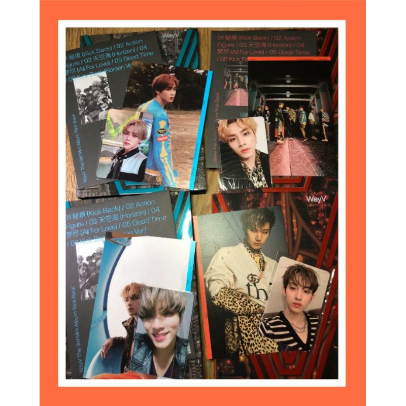 Jual Album WayV Kick Back Hitchhiker & Stranger | Shopee Indonesia