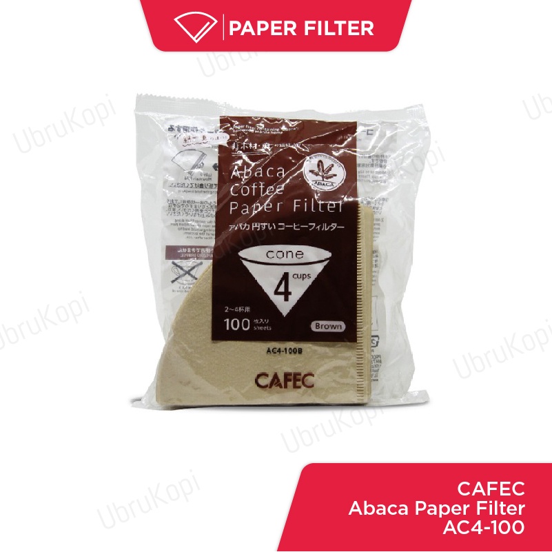 Jual CAFEC ABACA PAPER FILTER AC4-100 | Shopee Indonesia