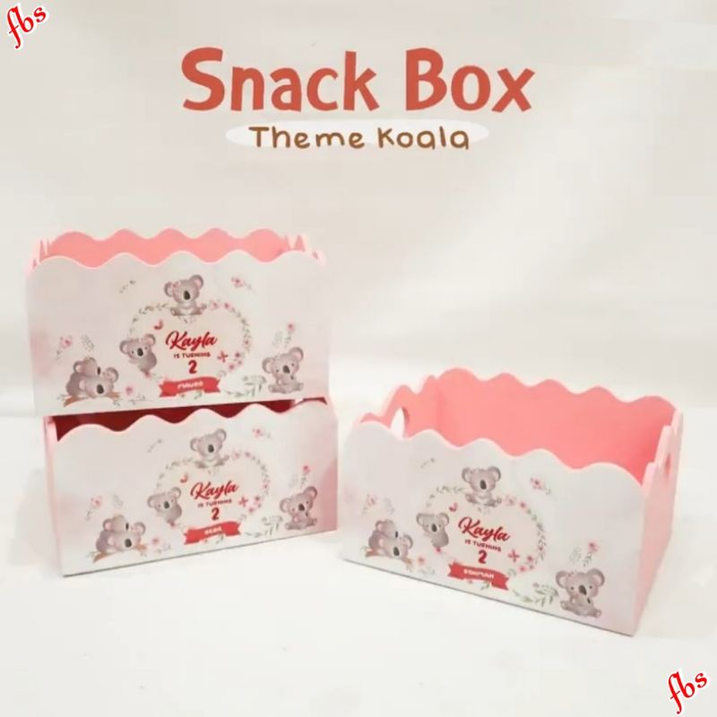 Jual SNACK BOX KAYU Kotak Snack Custom TEMPAT CAMILAN MULTIFUNGSI ...