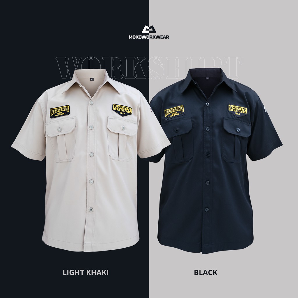 Jual BAJU SERAGAM KERJA KEMEJA MOKOENGINERS MOKOWORKWEAR ENGINEERING ...