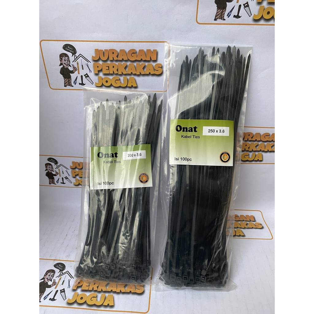 Jual Kabel Tis Tebal 20cm x 3,6mm / Kabel Tie Tebal 25cm x 3,6mm ...