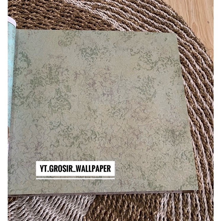 Jual WALLPAPER DINDING VINYL TIMBUL (KOREA) MOTIF POLOS BERCORAK UK ...