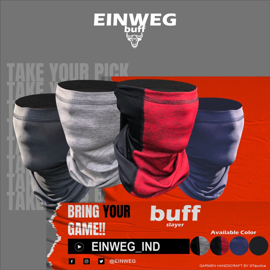 Jual MASKER EINWEG |MASKER SLAYER BALACLAVA PENUTUP WAJAH |BANDANA ICE ...
