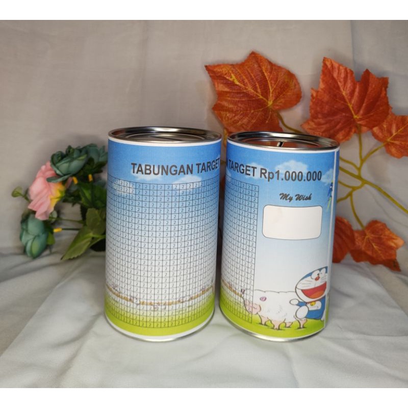 Jual celengan target Doraemon 1jt 2k- tabungan target Doraemon 1jt2k ...