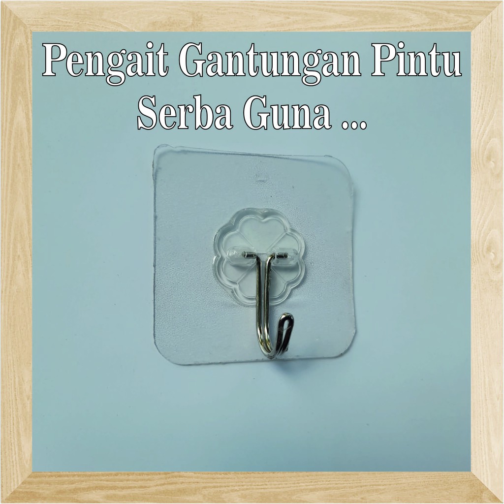 Jual Hook Gantungan Besi Tempel Serbaguna Siap Pasang Model Pengait ...