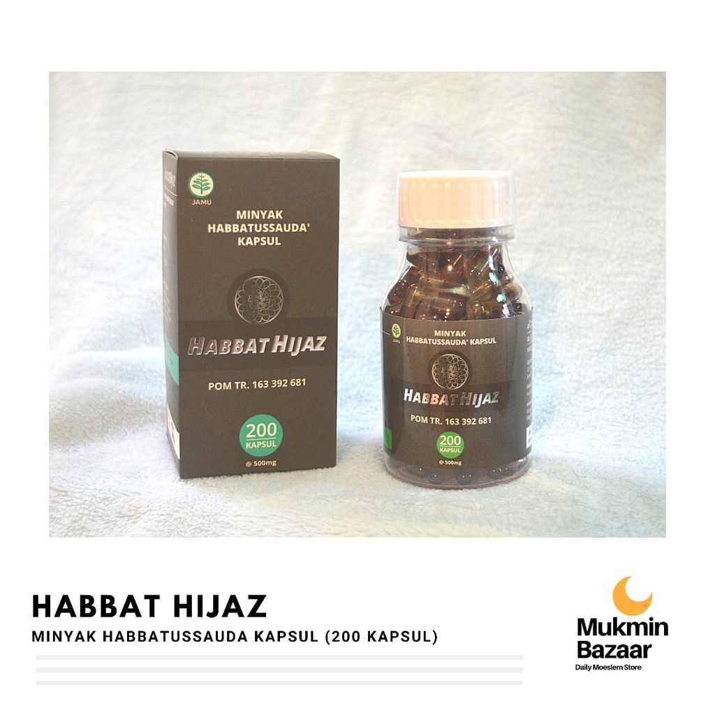Jual Kapsul Habbat Hijaz (200 Kapsul) | Shopee Indonesia