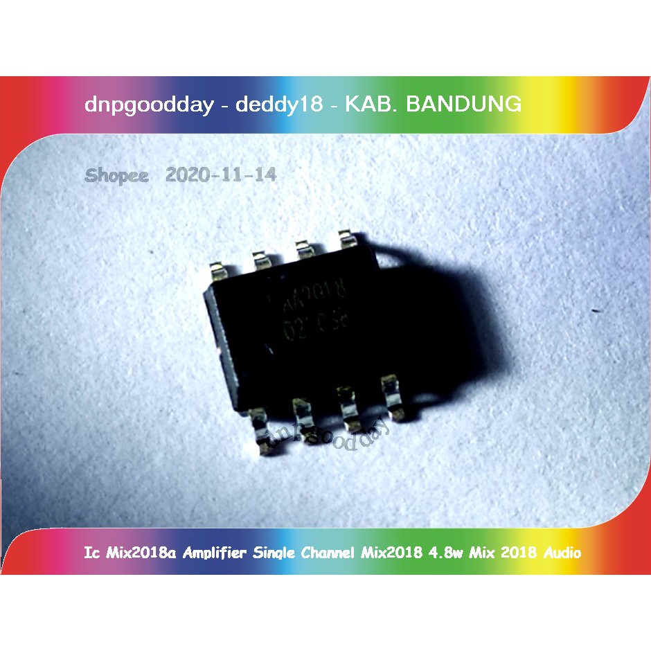 Jual Ic Mix2018a Amplifier Single Channel Mix2018 4.8w Mix 2018 Audio ...