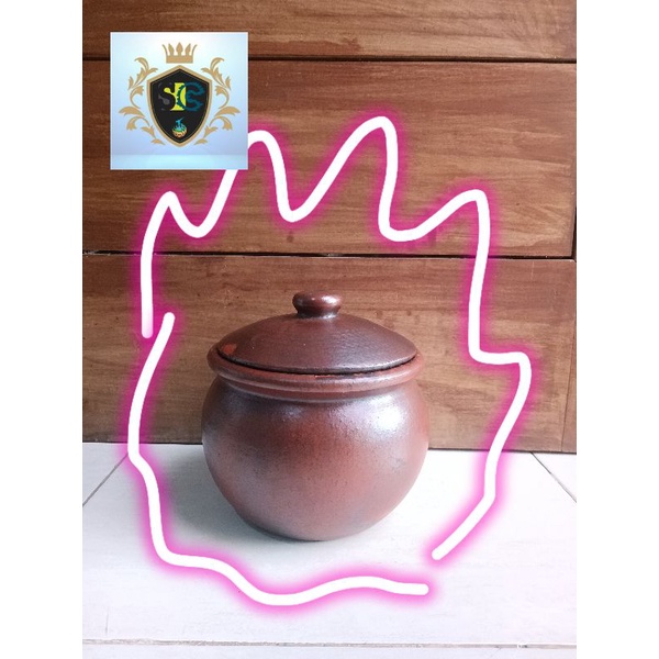 Jual KENDIL GERABAH TANAH LIAT D 22 CM / KWALI JAWA TRADISIONAL ...