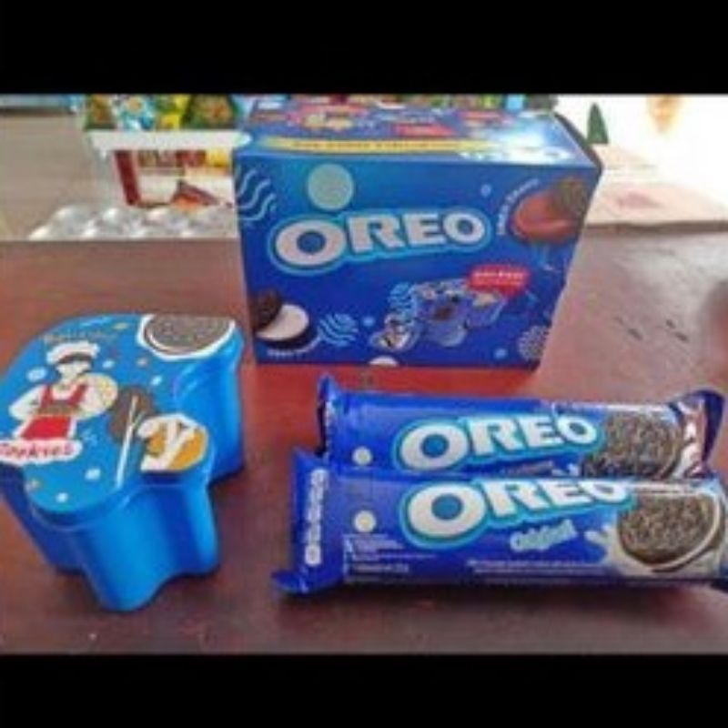 Jual Oreo Biskuit Vanilla free Tumbler Lunch Box Edisi Khusus untuk ...