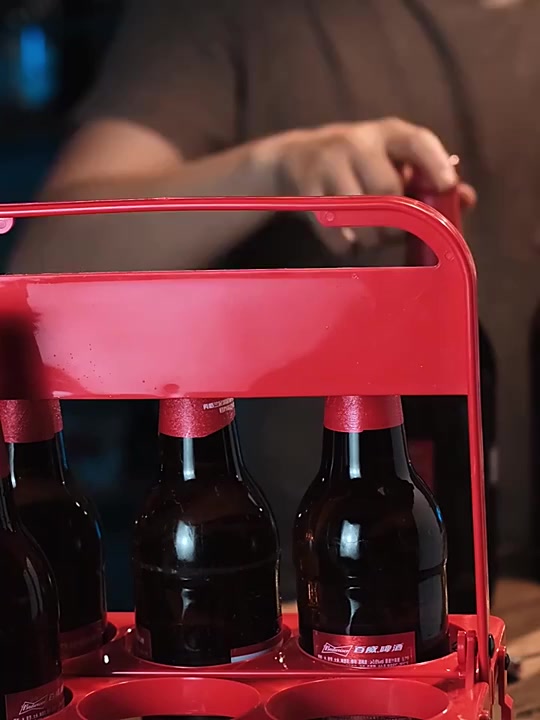 Jual Rak Keranjang Bir Wine Beer Rack Beer Bottle Carrier Dapat ...