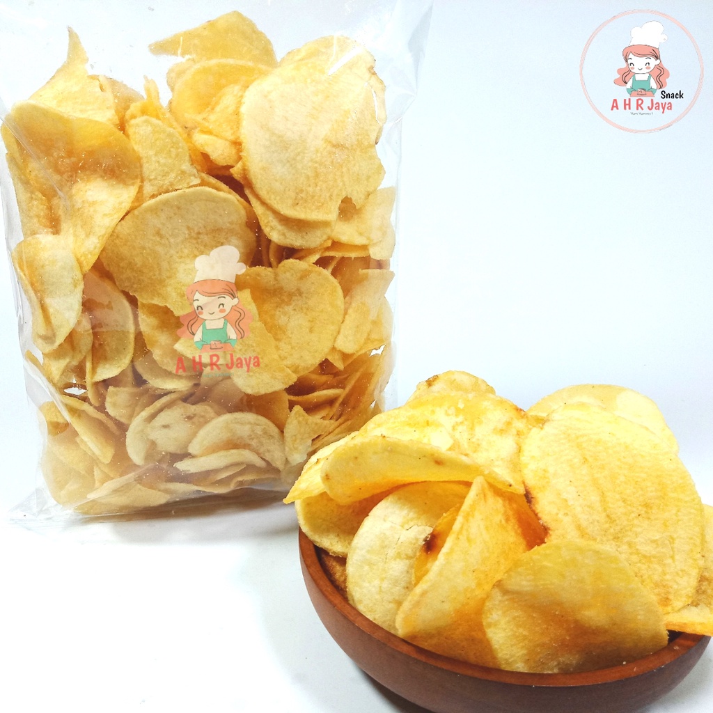 Jual KERIPIK KENTANG ORIGINAL 500 GR / Asin Gurih / Keripik Kentang ...