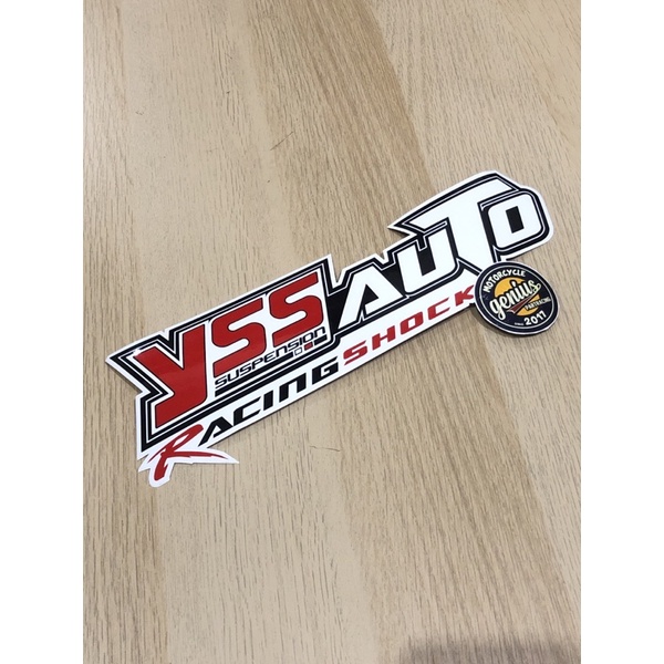Jual STICKER - STIKER NEW YSS AUTO RACING SHOCK ORIGINAL | Shopee Indonesia