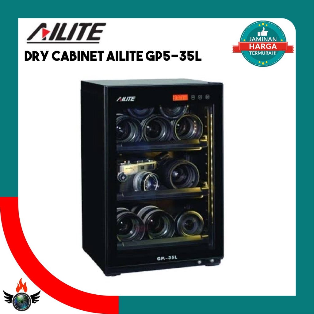 Jual Ailite Dry Cabinet GP5-35L GP 5 35L - Dry Box 35 LITER | Shopee ...