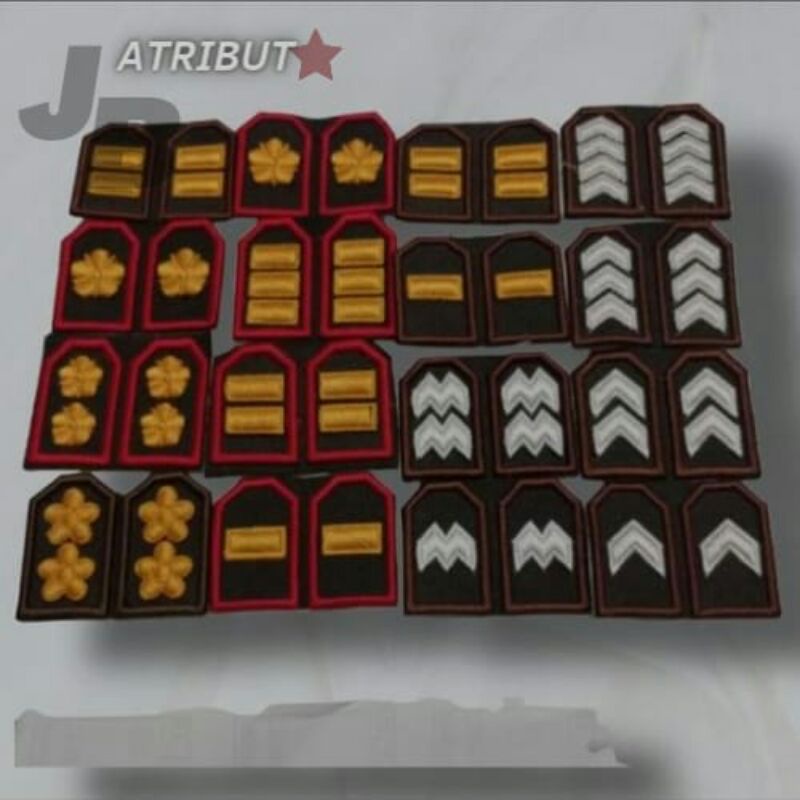 Jual pangkat PDL polisi bordir timbul | Shopee Indonesia