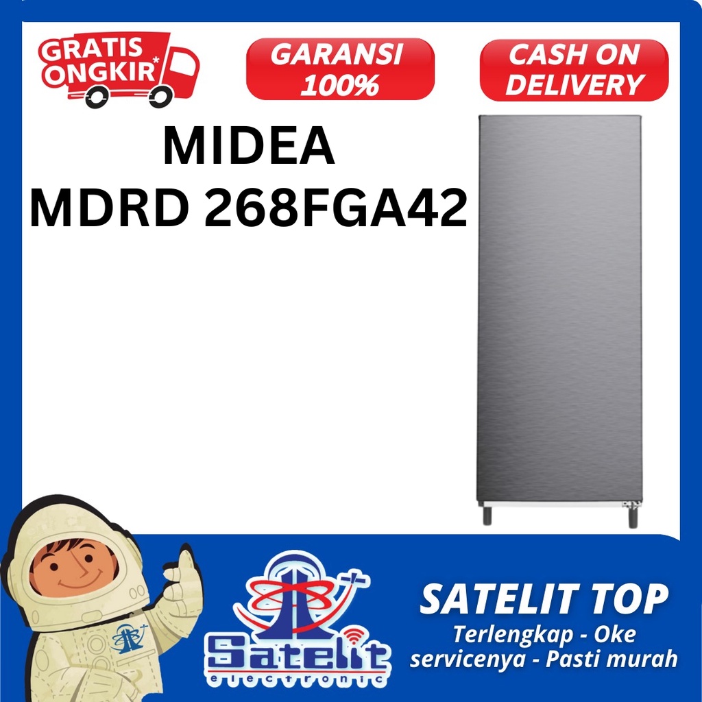 Jual KULKAS / REFRIGERATOR MIDEA MDRD 268FGA42 | Shopee Indonesia