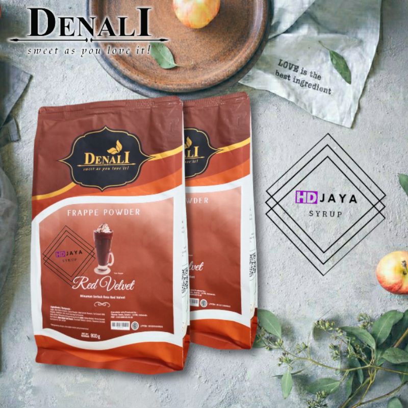 Jual Denali Powder Red Velvet 800g | Shopee Indonesia