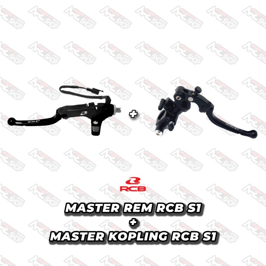 Jual Master Rem RCB S1 + Kopling s1 Racing Boy Black Paket Master rem ...