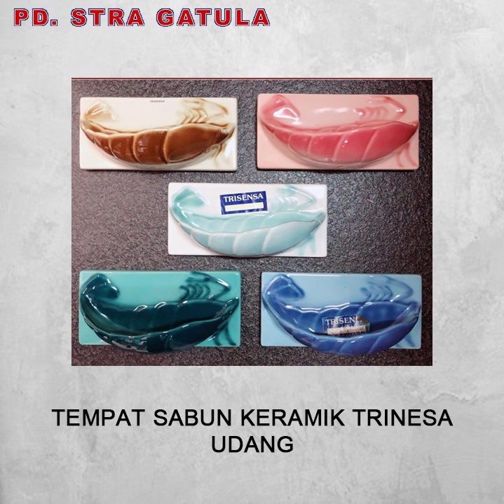 Jual Tempat Sabun Keramik Trisensa Udang | Shopee Indonesia
